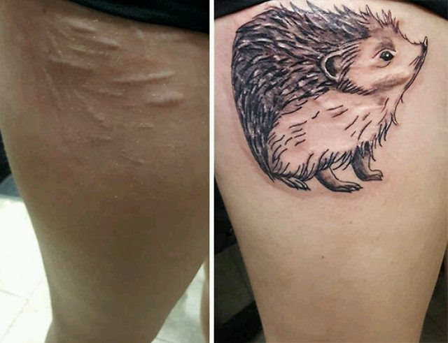 Ces hommes et femmes qui ont sublimé leurs cicatrices avec un tatouage